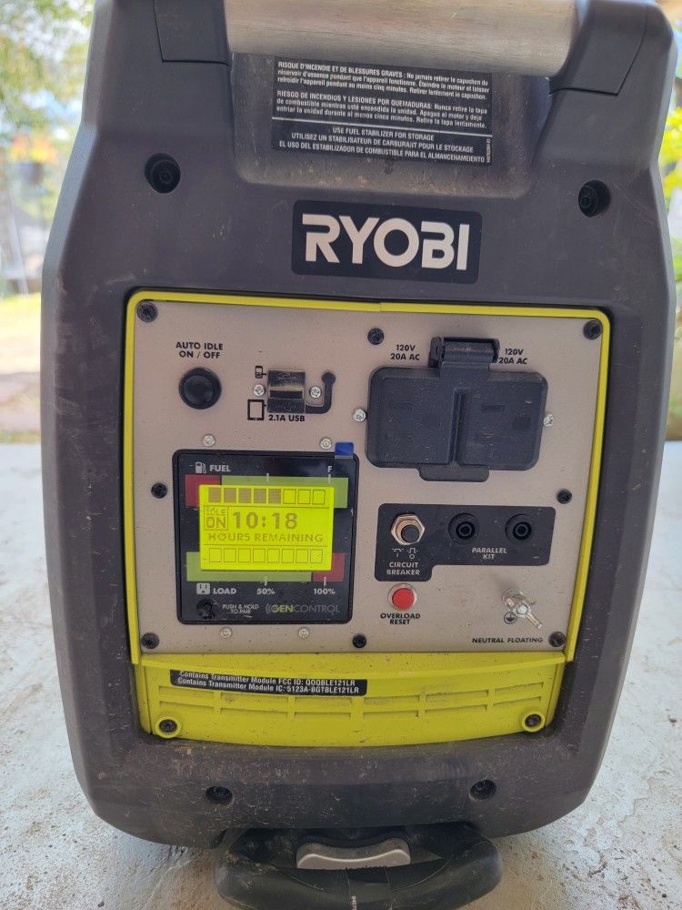 Ryobi 2300 Generator for Sale in San Antonio, TX - OfferUp