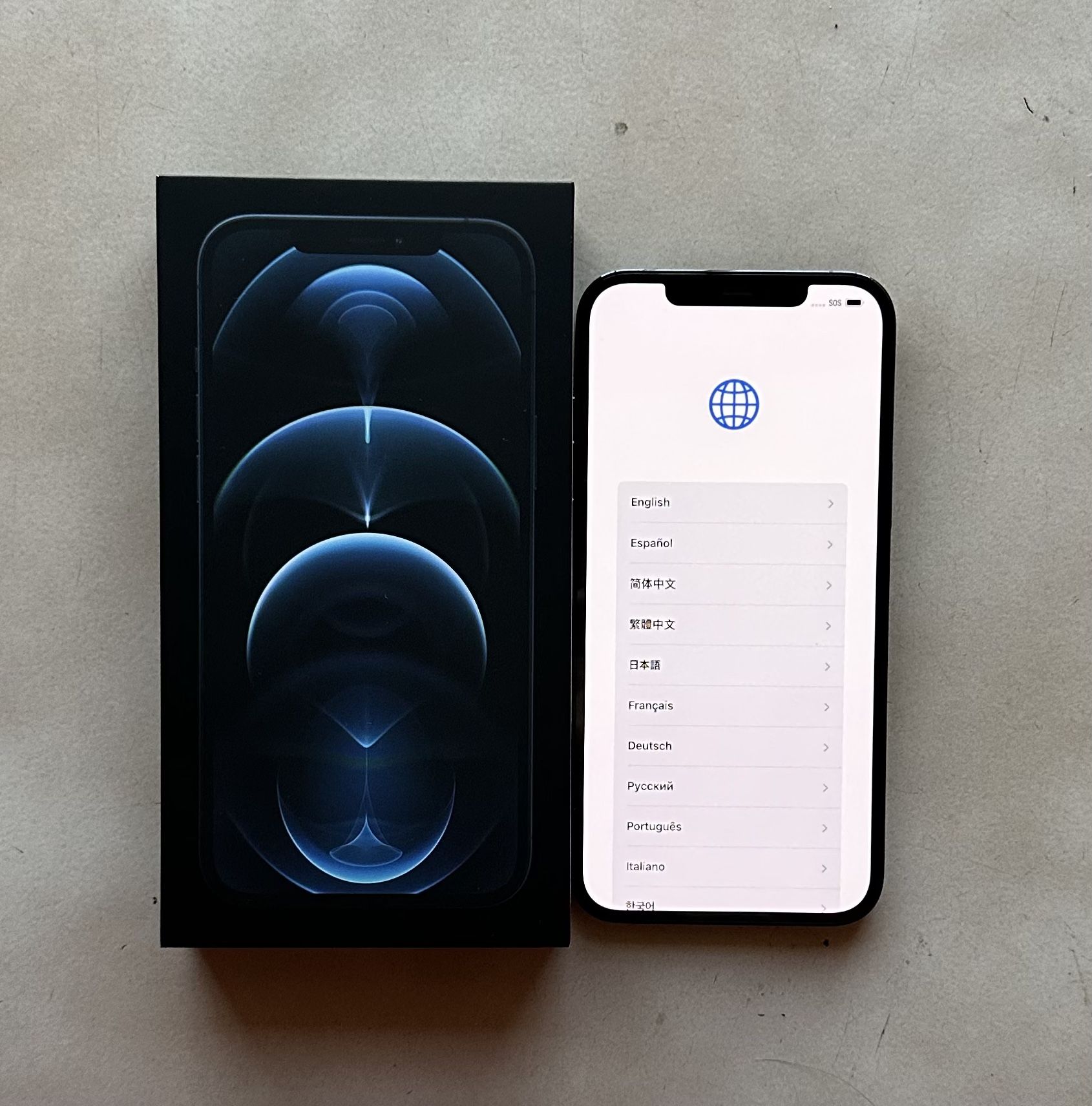 READ! iPhone 12 Pro Max 128GB Pacific Blue Unlocked for Sale in Bell Gardens, CA - OfferUp