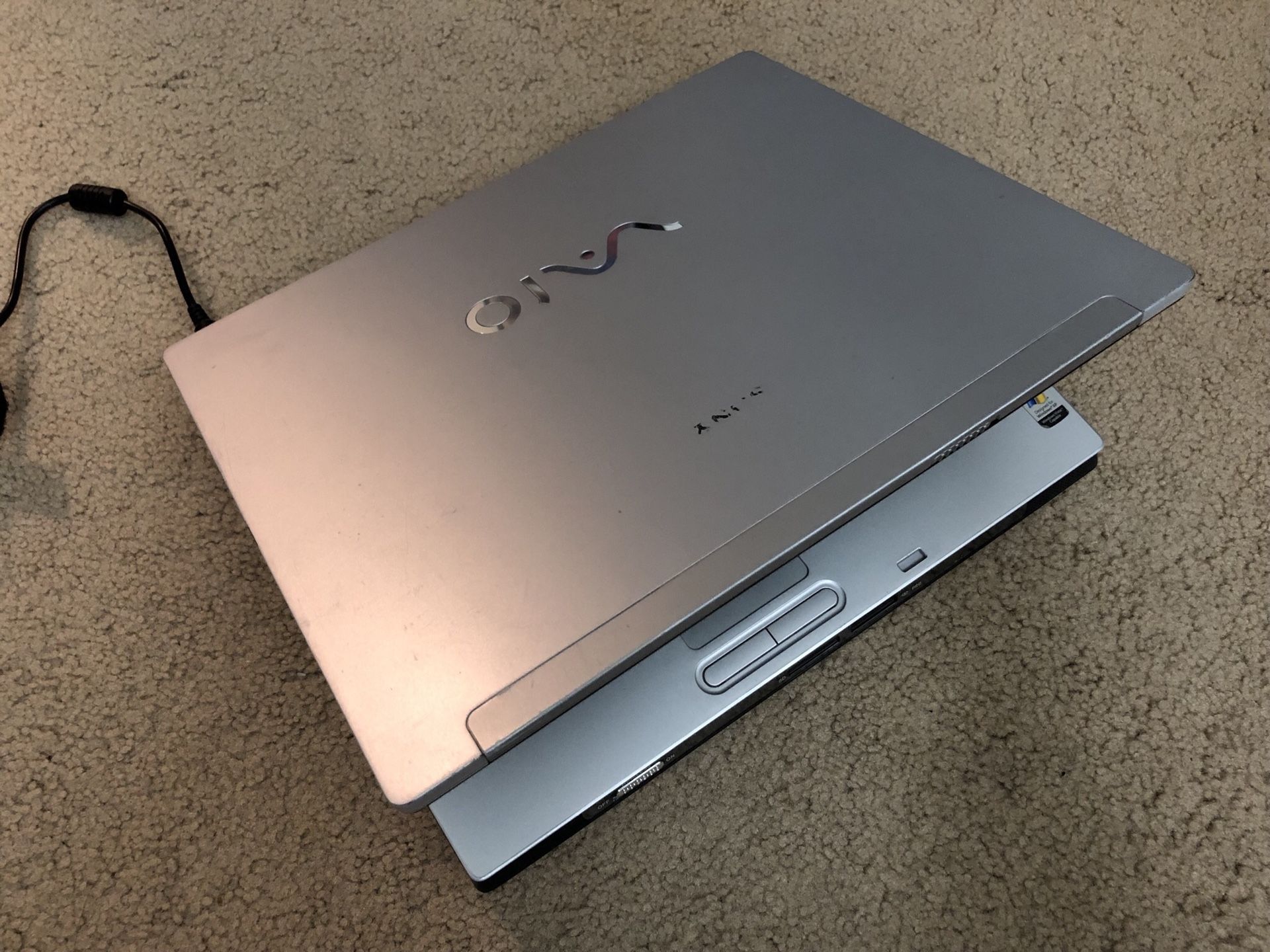 Sony Vaio Laptop Silver
