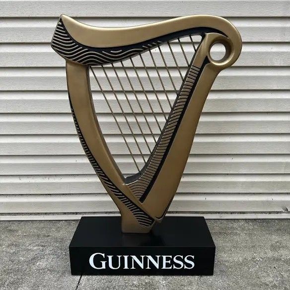 Guinness Beer Gilded Harp Wooden Display for Sale in Anaheim, CA - OfferUp