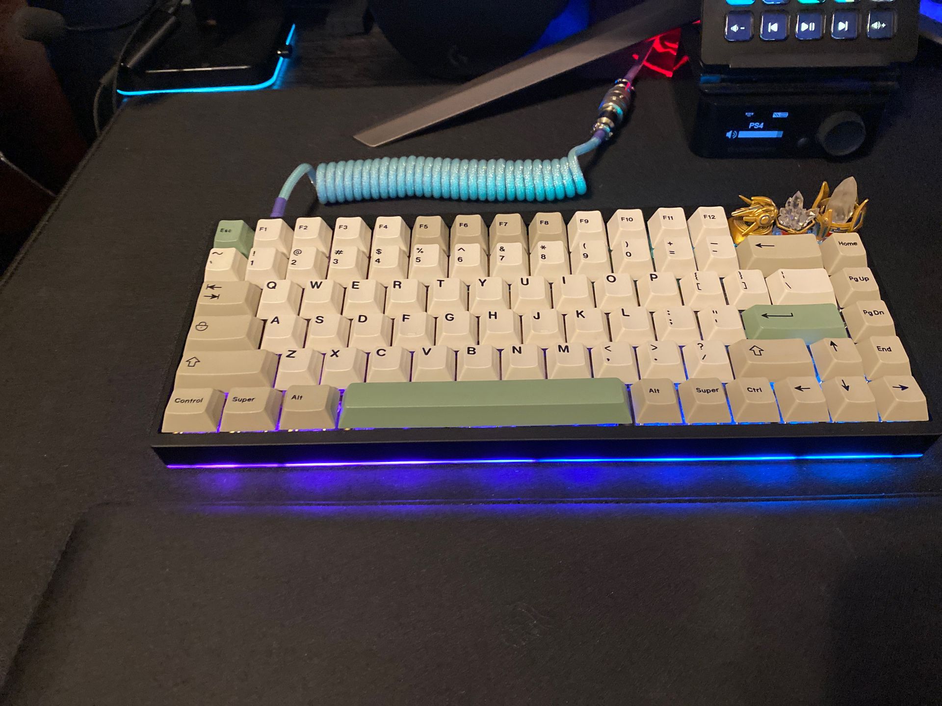 KBD75 V2 Zeal Healios v2 Orange / EnjoyPBT 9009 Keycaps ENDGAME ...