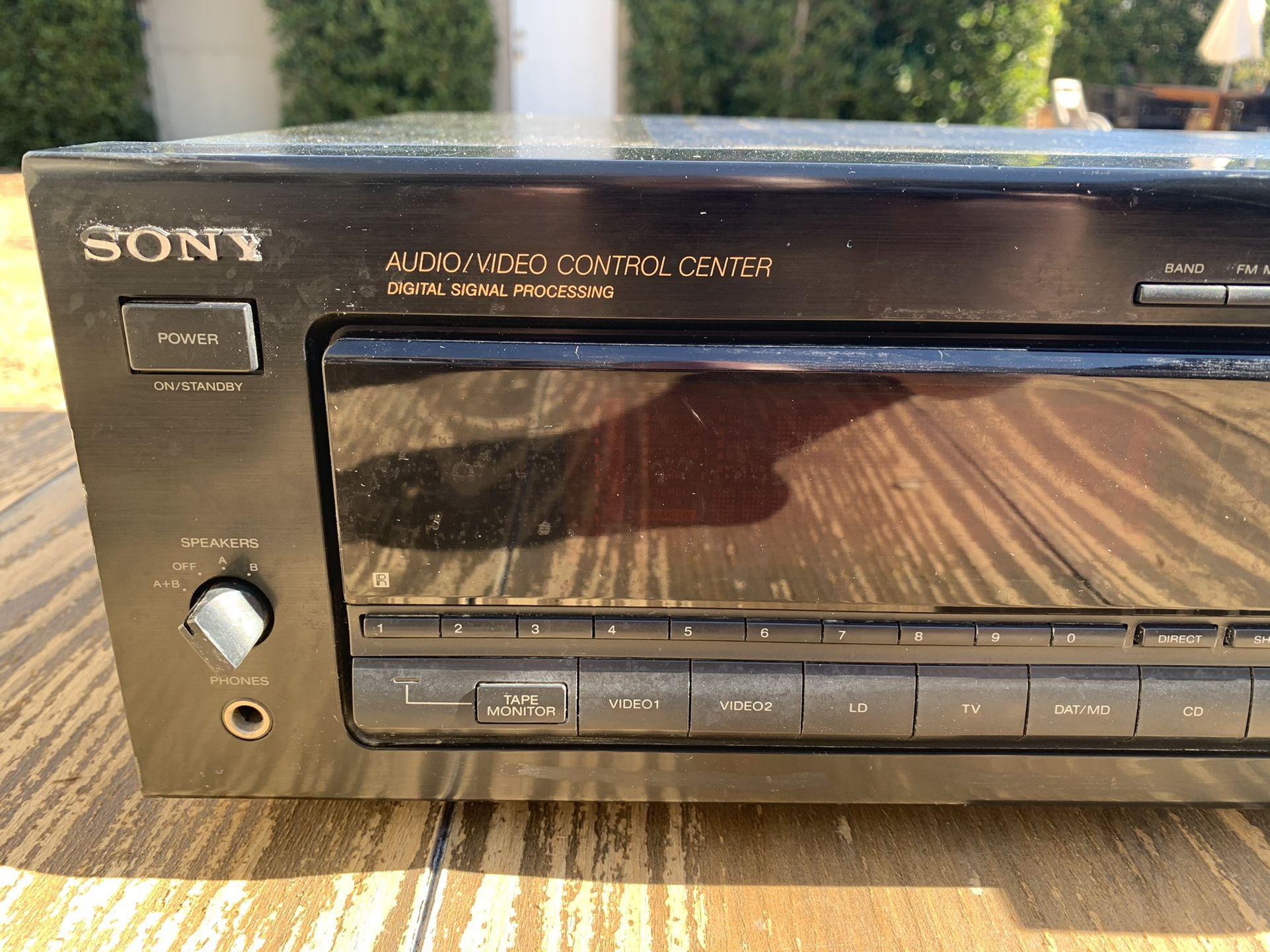 SONY STR-D865 - 5.1 Ch Home Theater Surround Sound Receiver - Tested ...