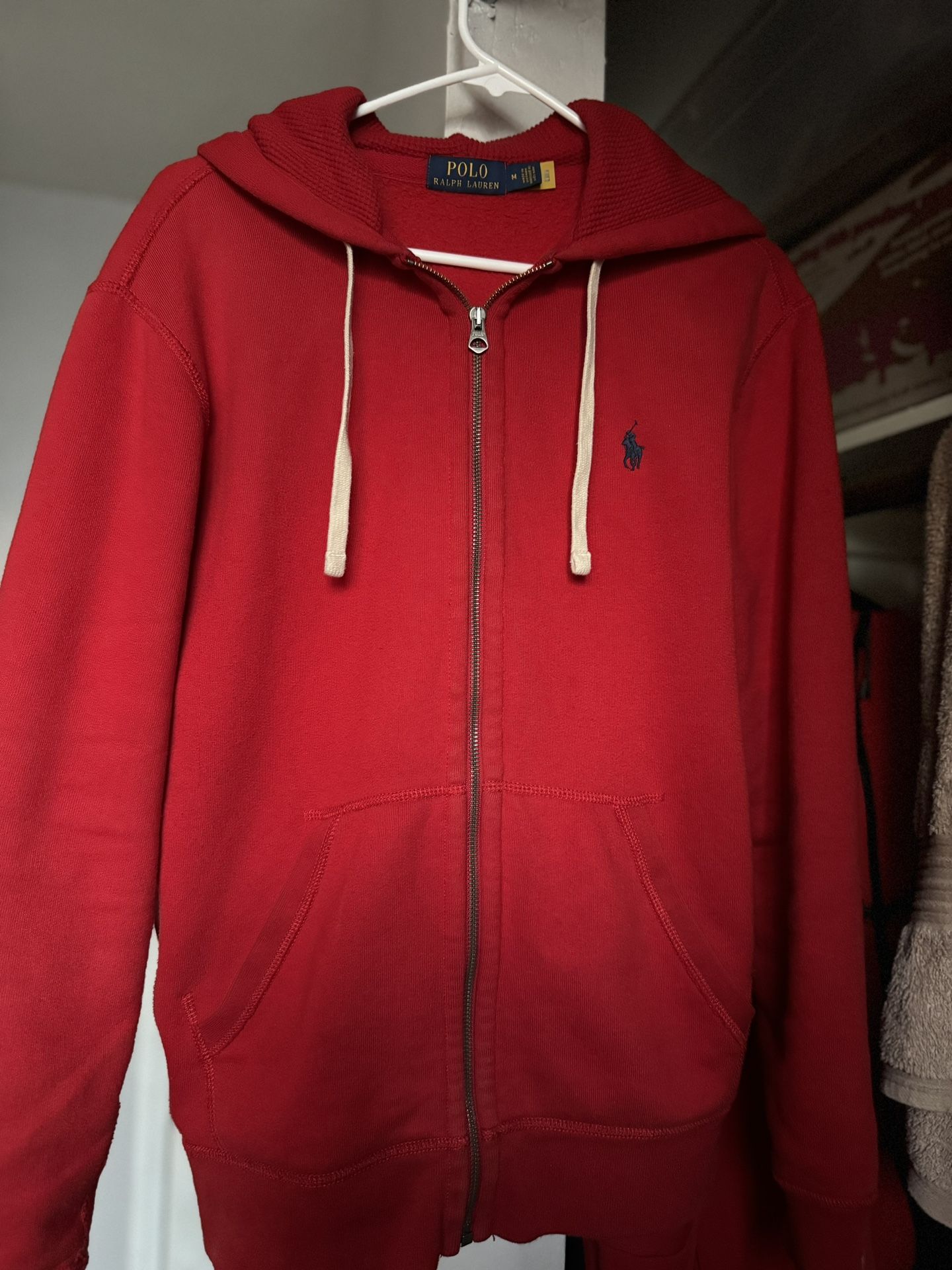 Red Polo Ralph Lauren Hoodie for Sale in Los Angeles, CA - OfferUp
