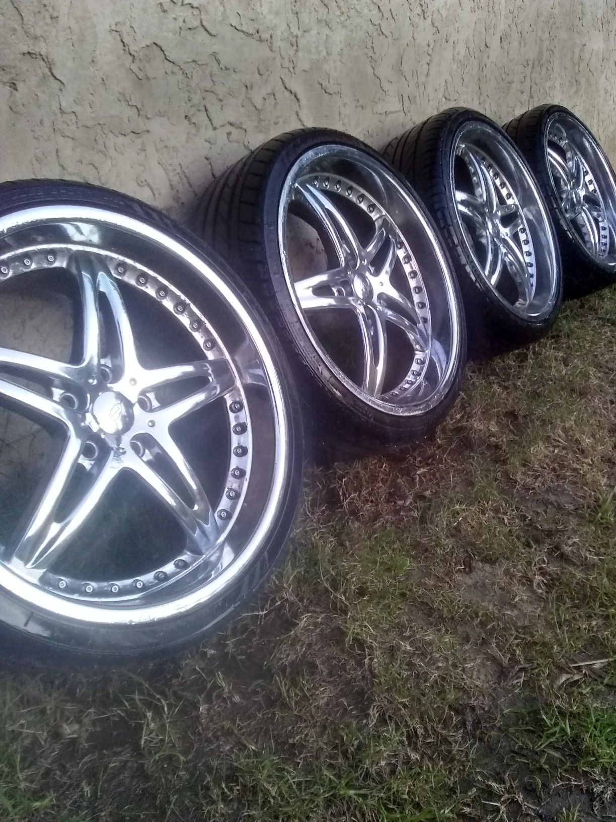 20 inch chrome 5 lug rims &tires for Sale in San Diego, CA - OfferUp