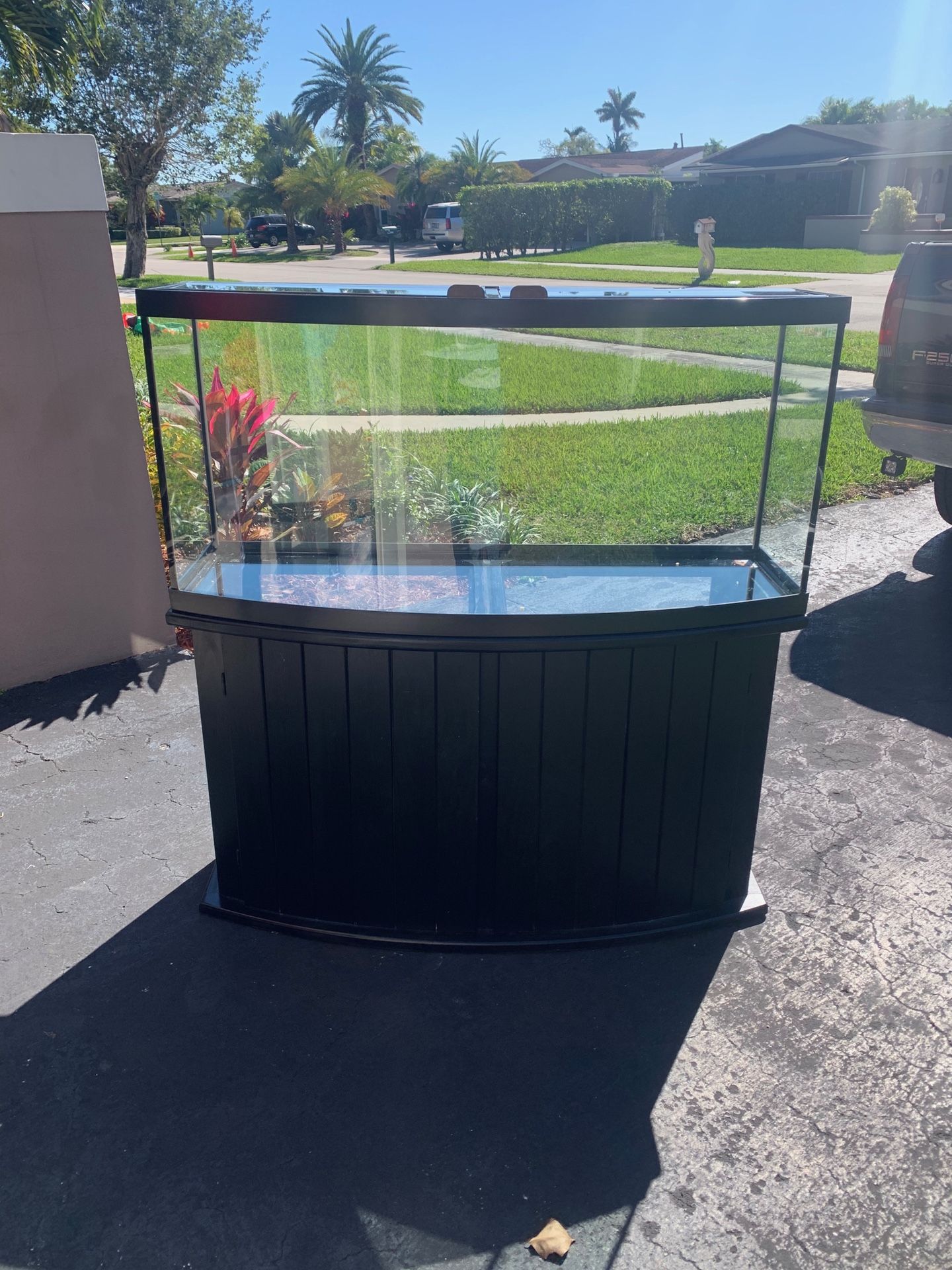 72 gallon bow front fish tank for Sale in Miami, FL - OfferUp