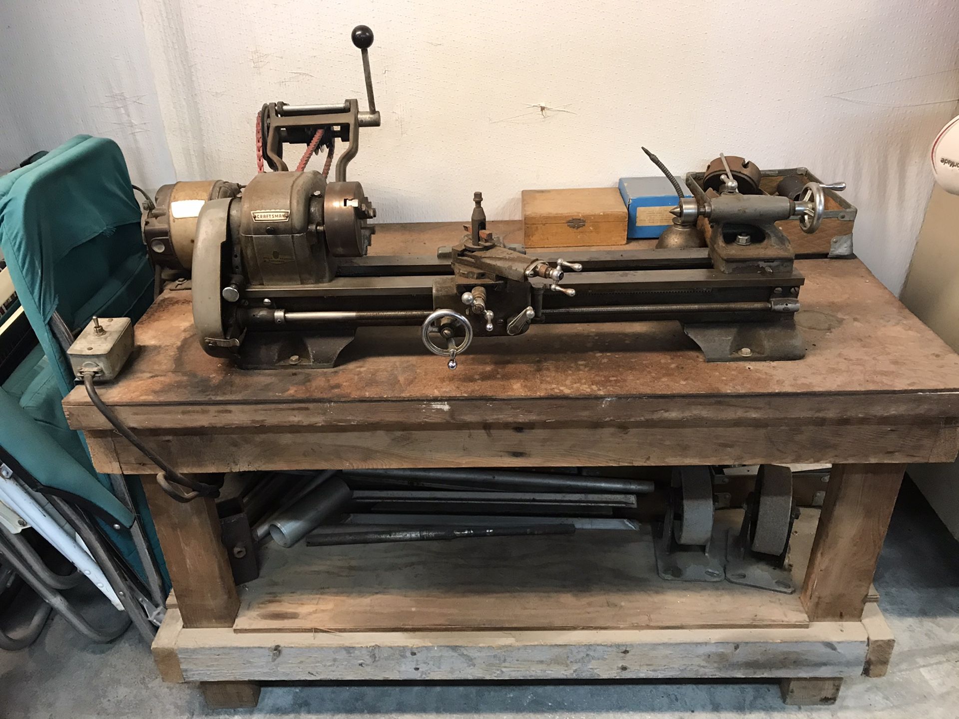 Atlas 618 Craftsman 101 Metal Lathe for Sale in Todd Mission, TX - OfferUp