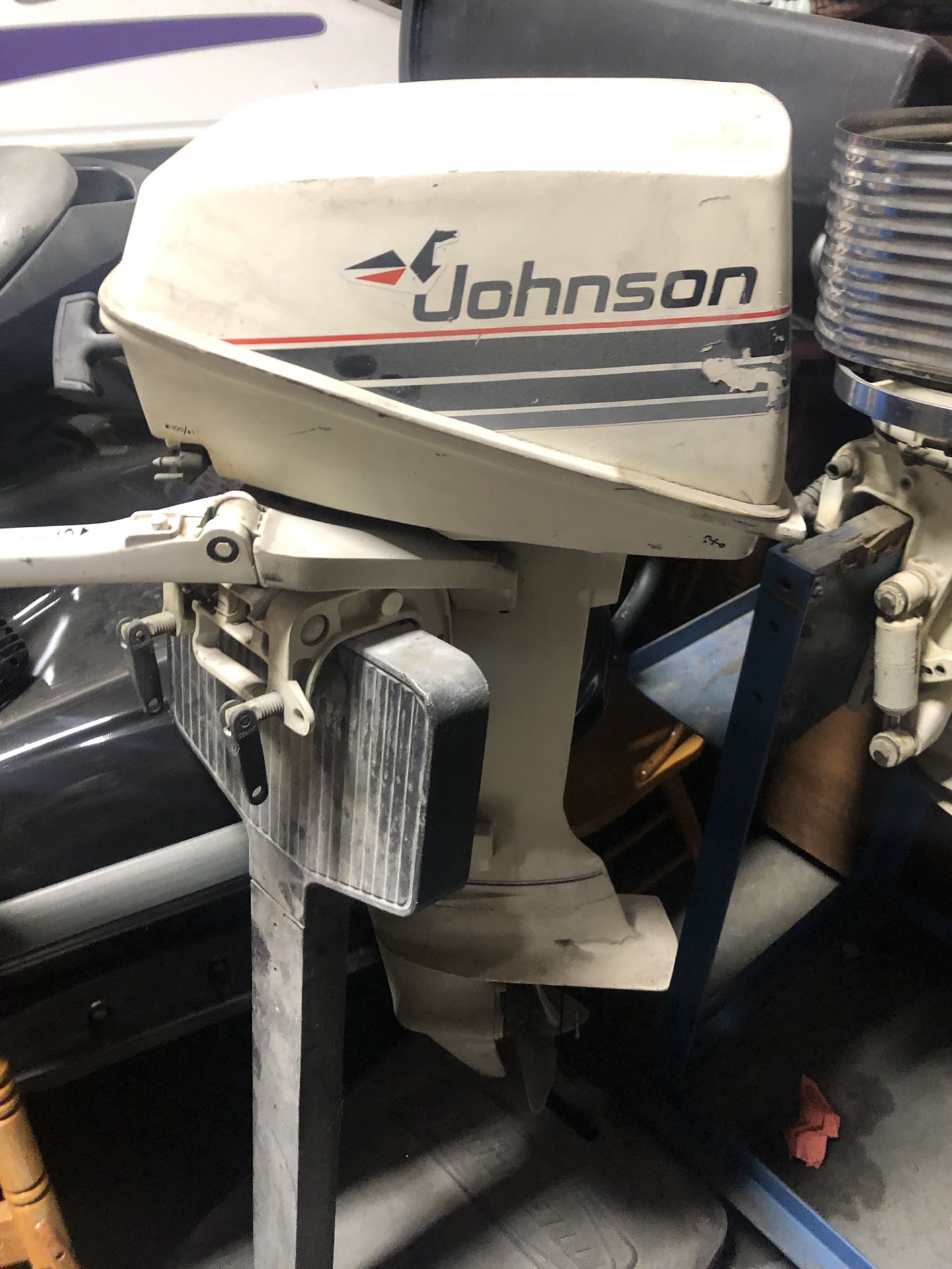 Johnson 8 hp outboard motor for Sale in Stockton, CA - OfferUp