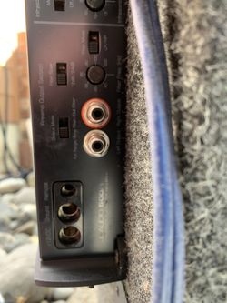 JL Audio 2x 12” W3 Subs Ported Box and JL 500/1 Amp for Sale in Portland, OR - OfferUp