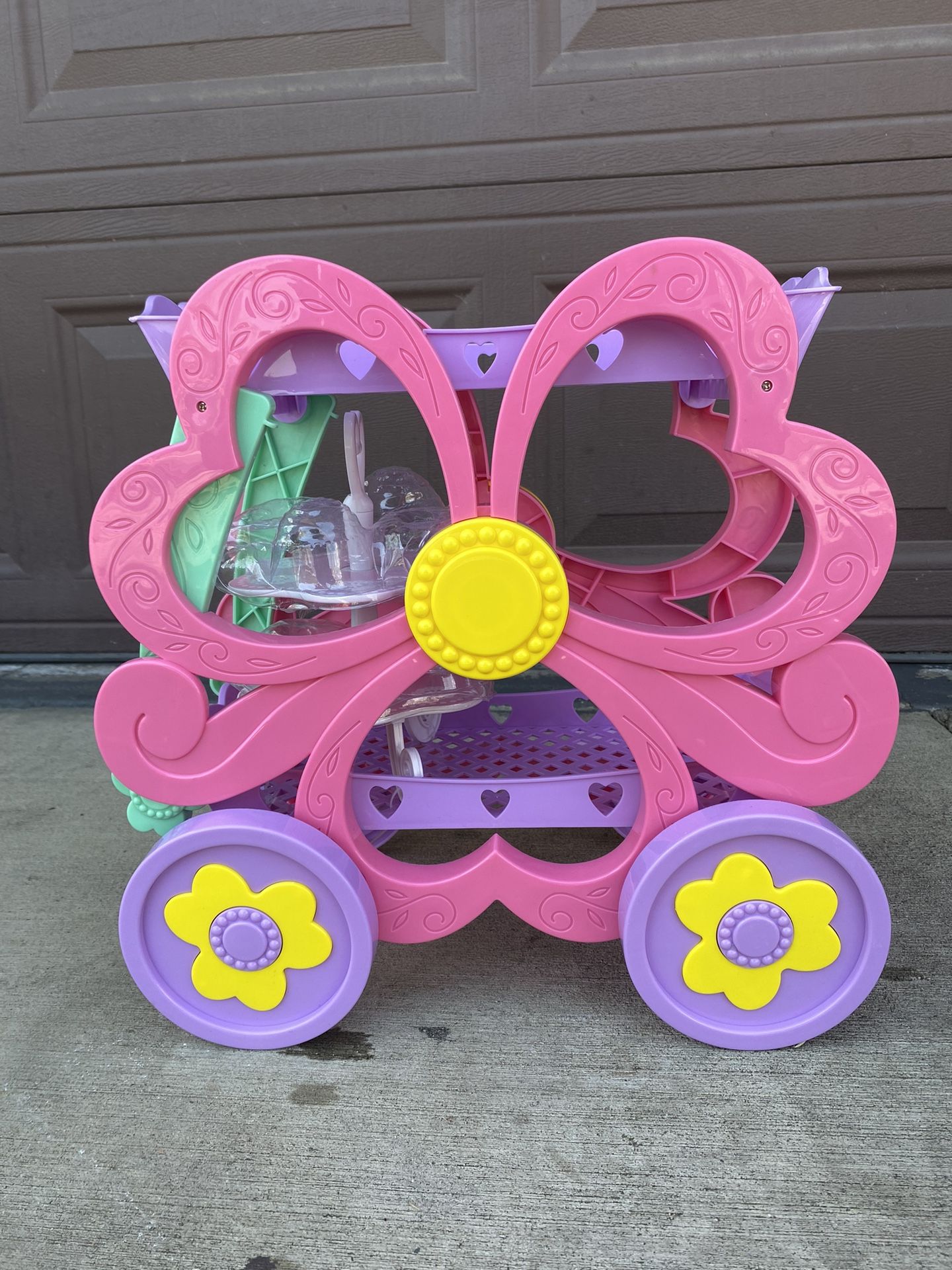 Kid Connection Tea Party Cart Dessert Tray Included Tea Party Pretend ...