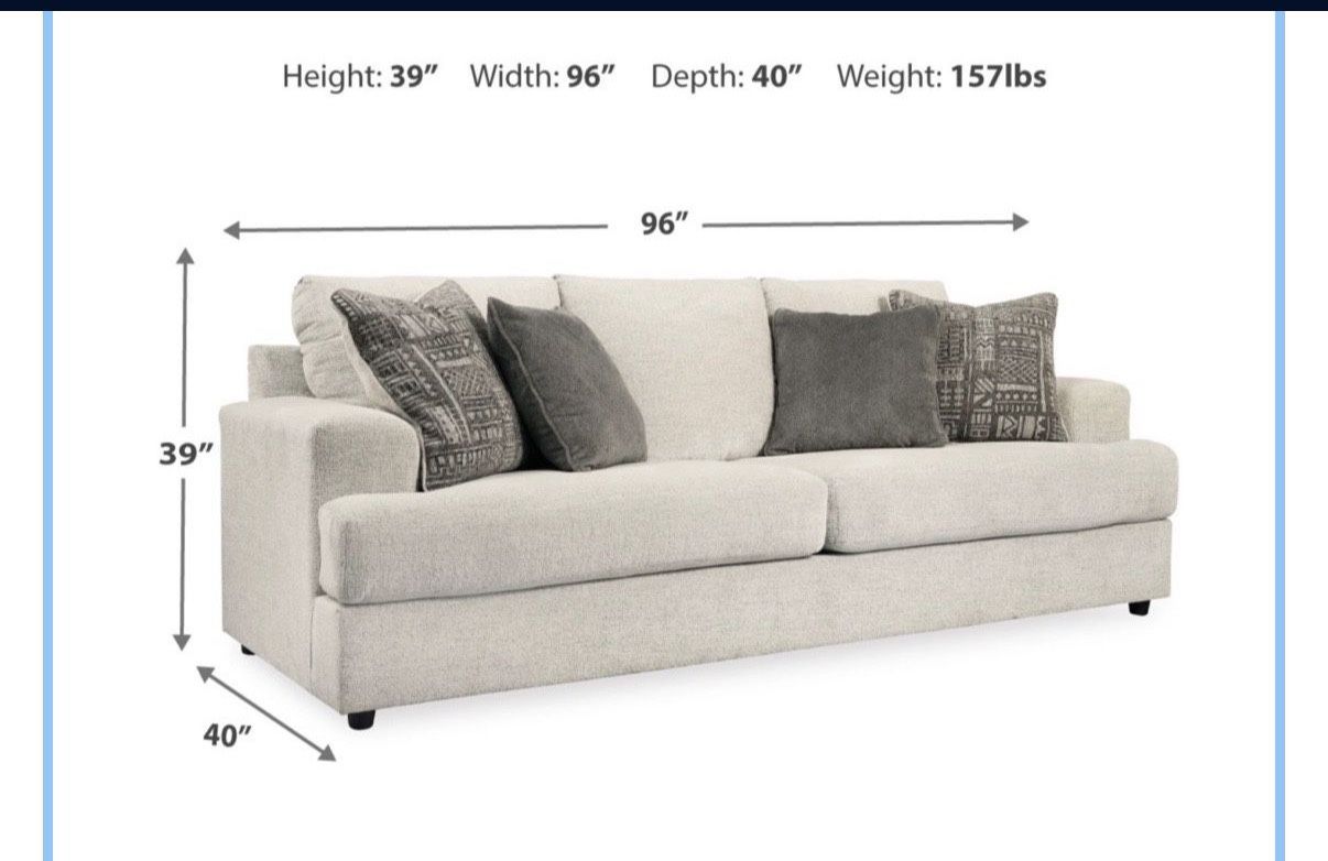 Sofa - living Room Couch for Sale in Powder Springs, GA - OfferUp