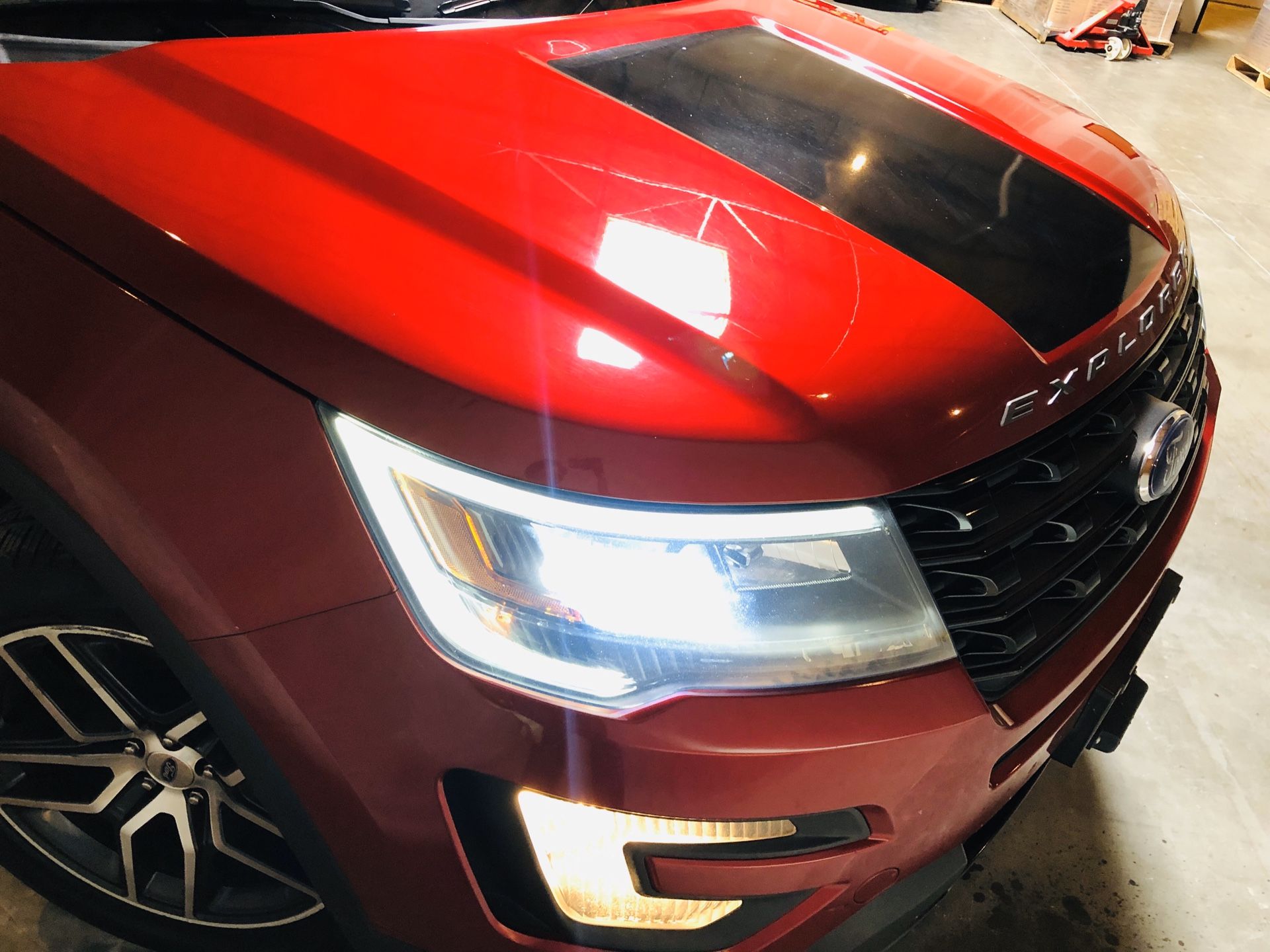 CLEAN like New Ruby Red 2016 Ford Explorer Sport 4WD 3.5L 82000 Miles ...