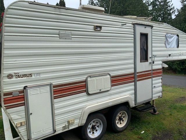 FREE!!!!! MUST GO!! 1984 terry Taurus trailer 5th wheel YOU MUST HAVE ...