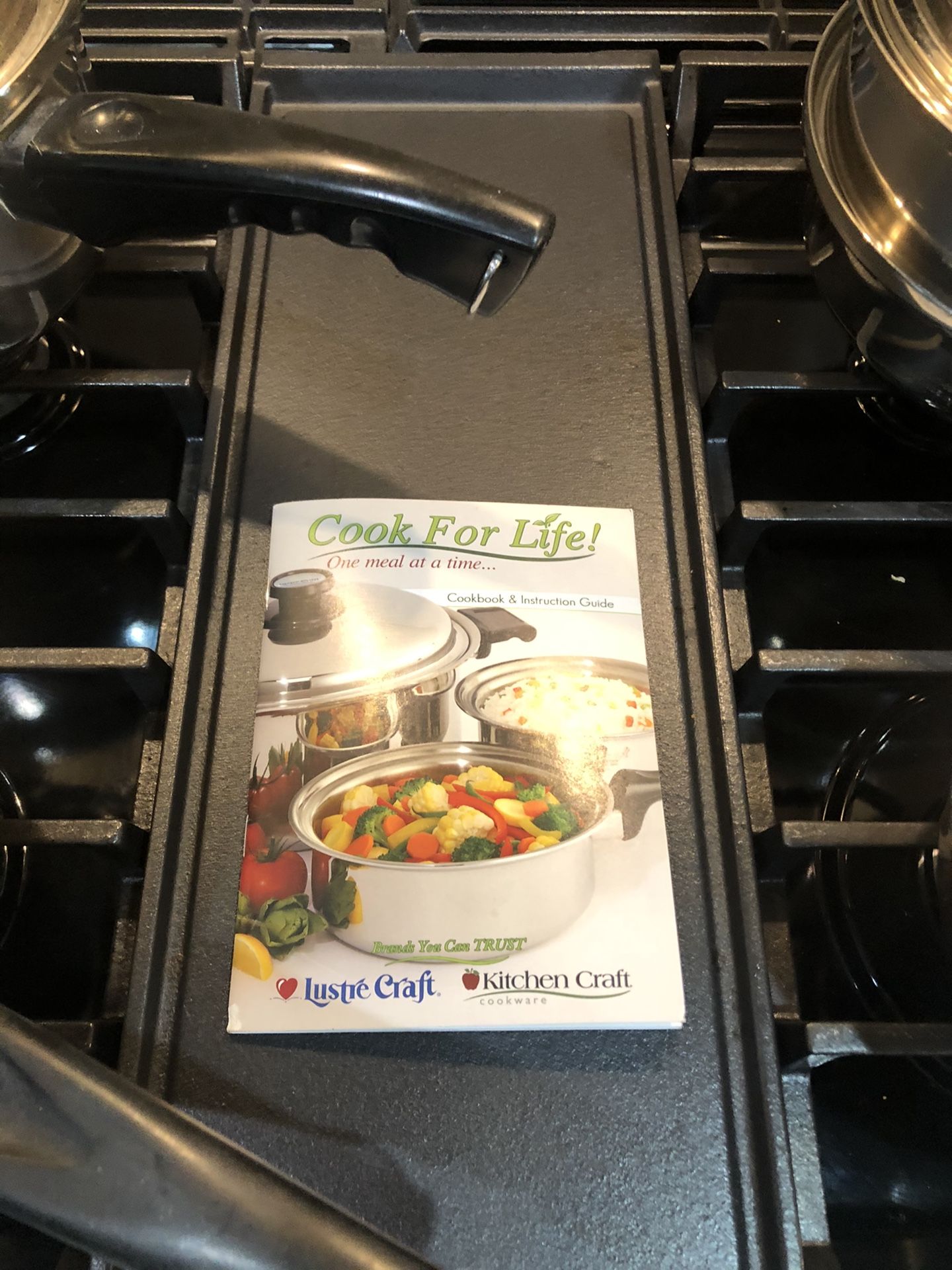 10 Pieces Vintage Cook For Life Lustre Craft Cookware Stainless Steel ...