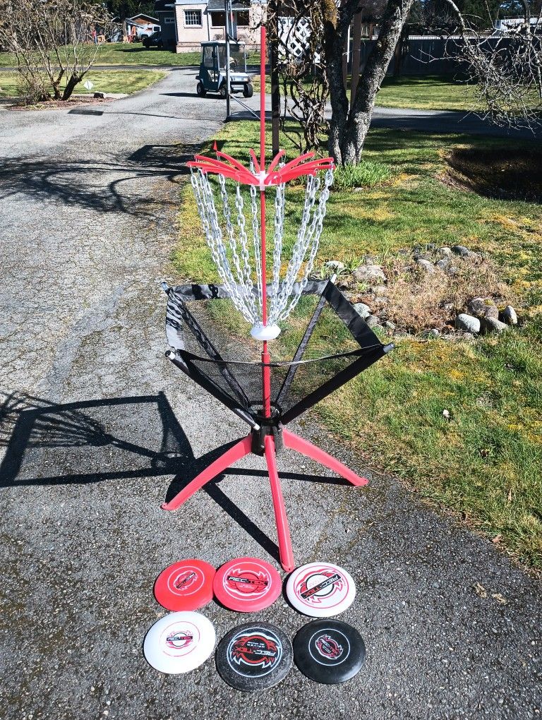 Homemade Disc Golf Basket