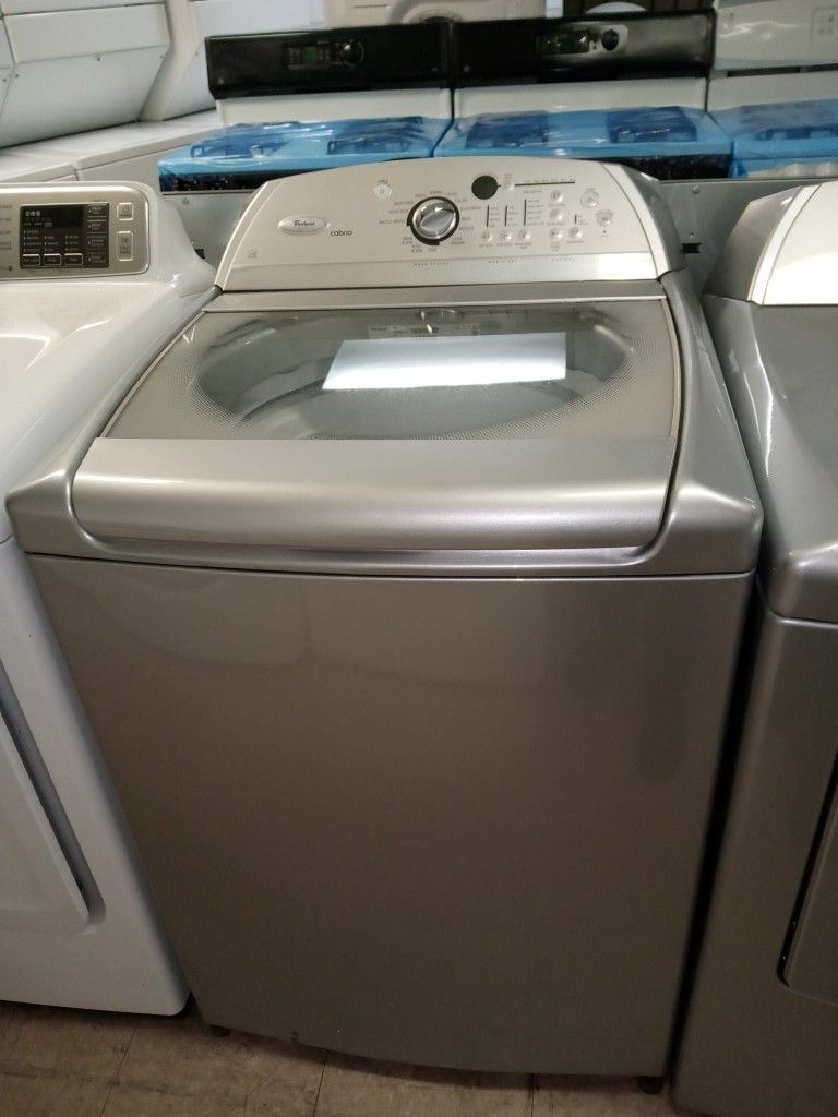 Whirlpool Top Load Washer And Steam Gas Dryer . for Sale in Vista, CA ...
