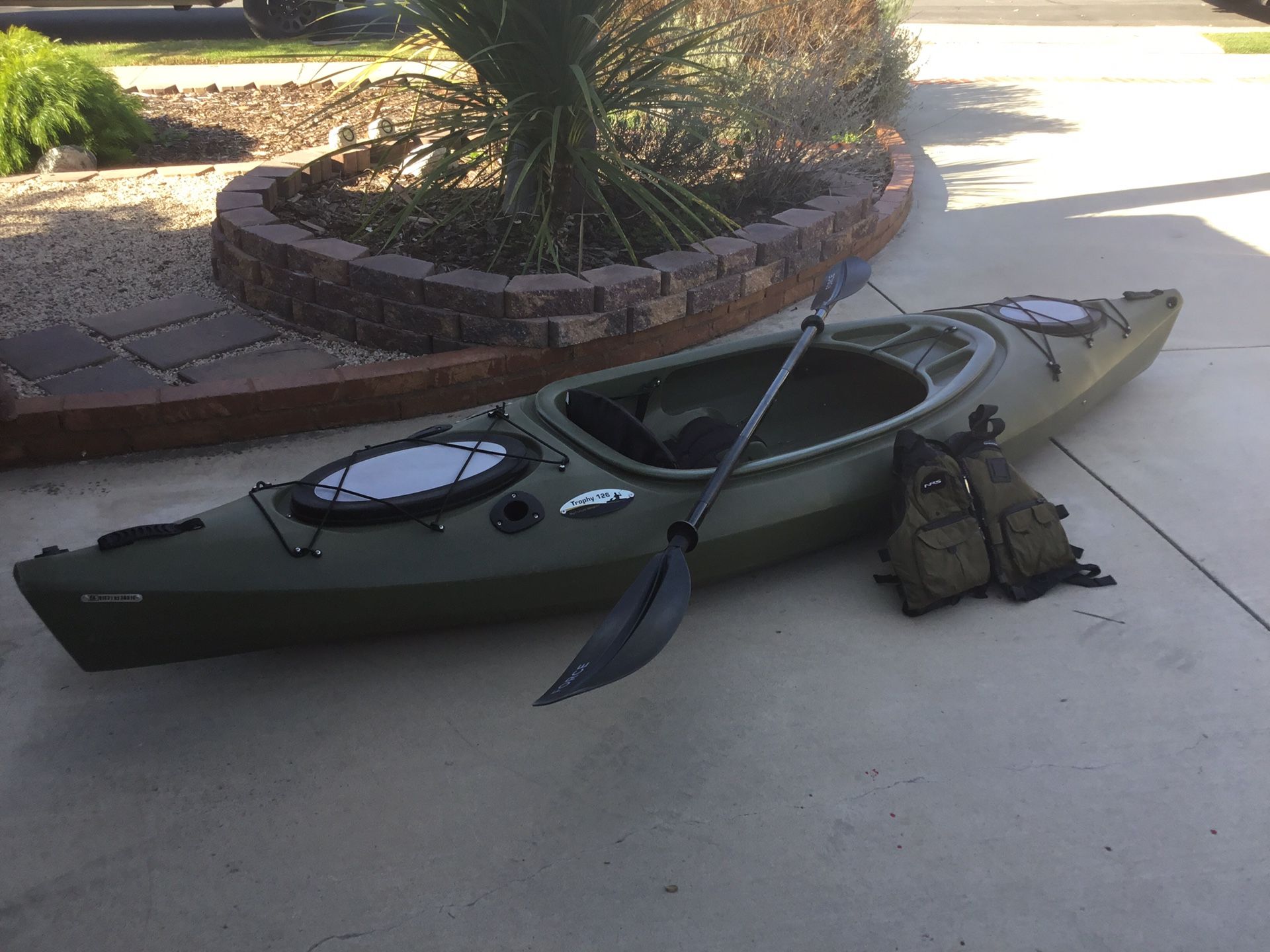 Trophy 126 by Future Beach sit inside fishing/paddling kayak for Sale ...
