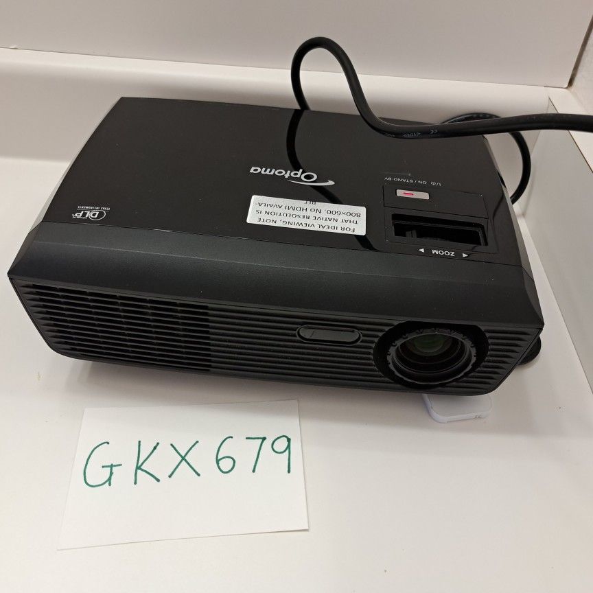 Optoma DS322 DLP Compact Lightweight Portable Desktop Movie Meeting ...