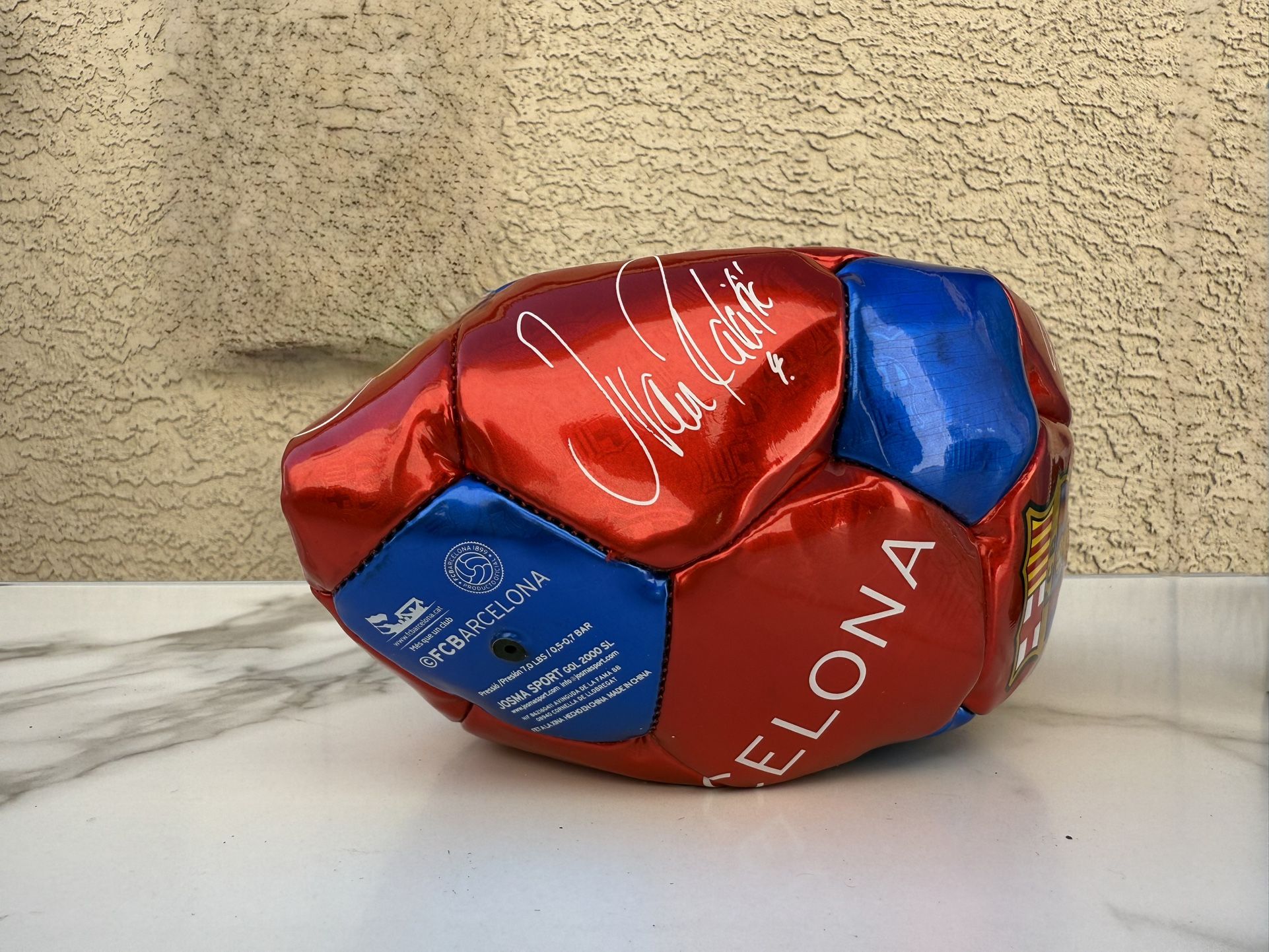 Brand New FC Barcelona Soccer Ball – Official Camp Nou Stadium Store ...