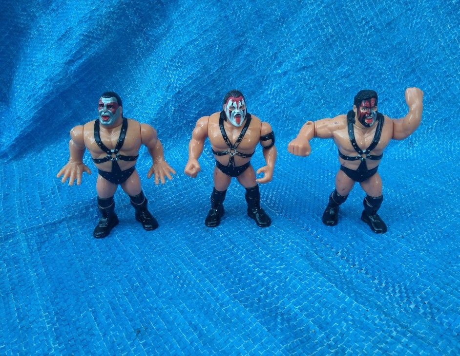 WWF Demolition Tag Team Action Figure Set Hasbro Vintage for Sale in ...
