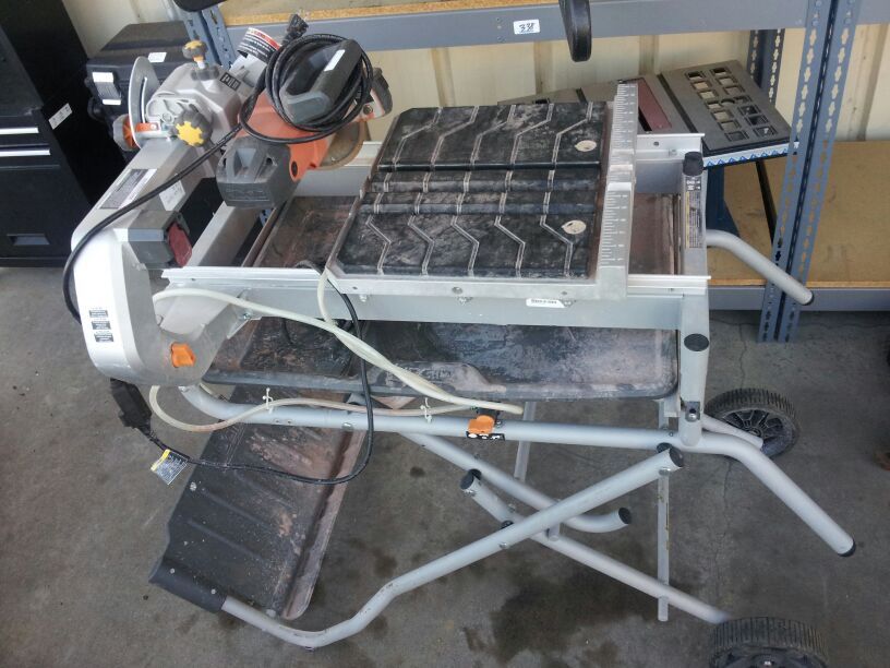Ridgid R4007 Tile Saw for Sale in Burleson TX OfferUp