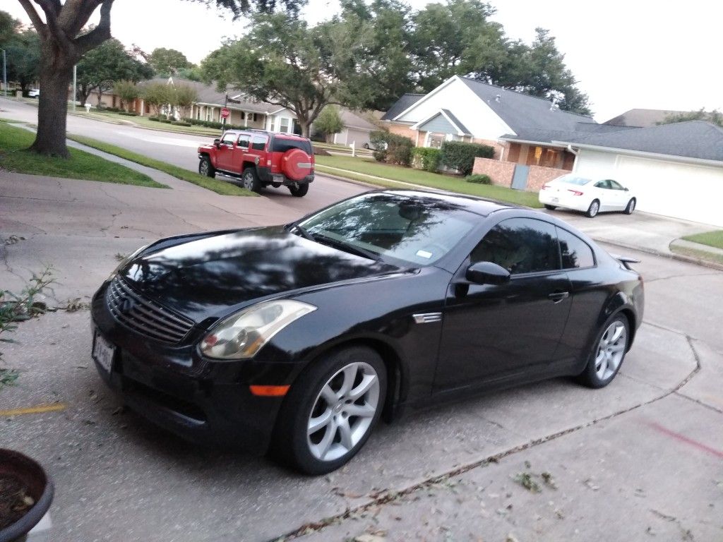 Infinity. G38. 2003. 173000. Miles. Clear blue title. Everything works ...