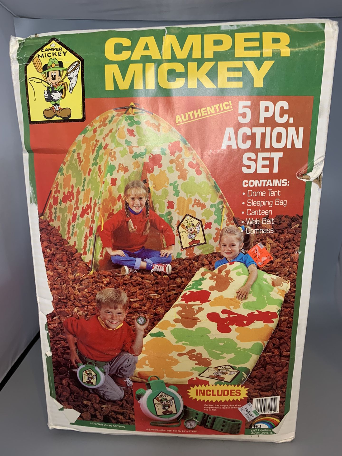 VTG New 80s Kids Disney Mickey Indoor Playhouse Sleepover Outdoor ...