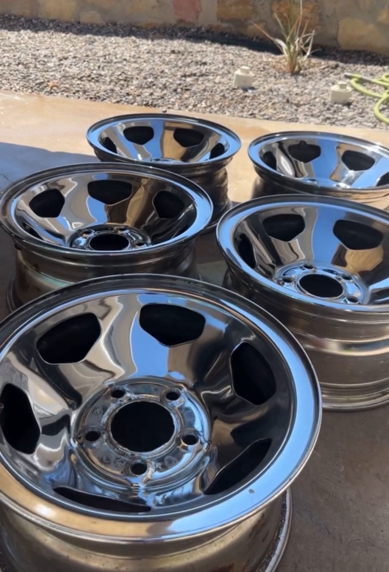 Chevy 454 SS wheels 15x7 for Sale in El Paso, TX - OfferUp