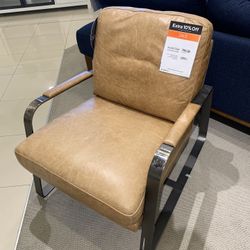 Jollene leather accent chair store
