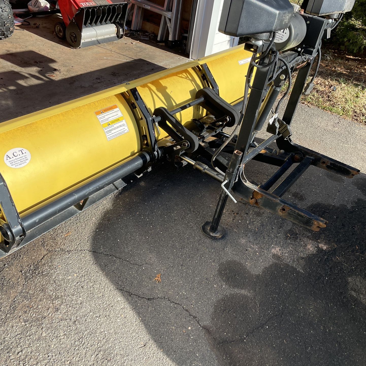 Fisher Homesteader 7’ 6 Plow, Wiring, Module Full Setup for Sale in ...
