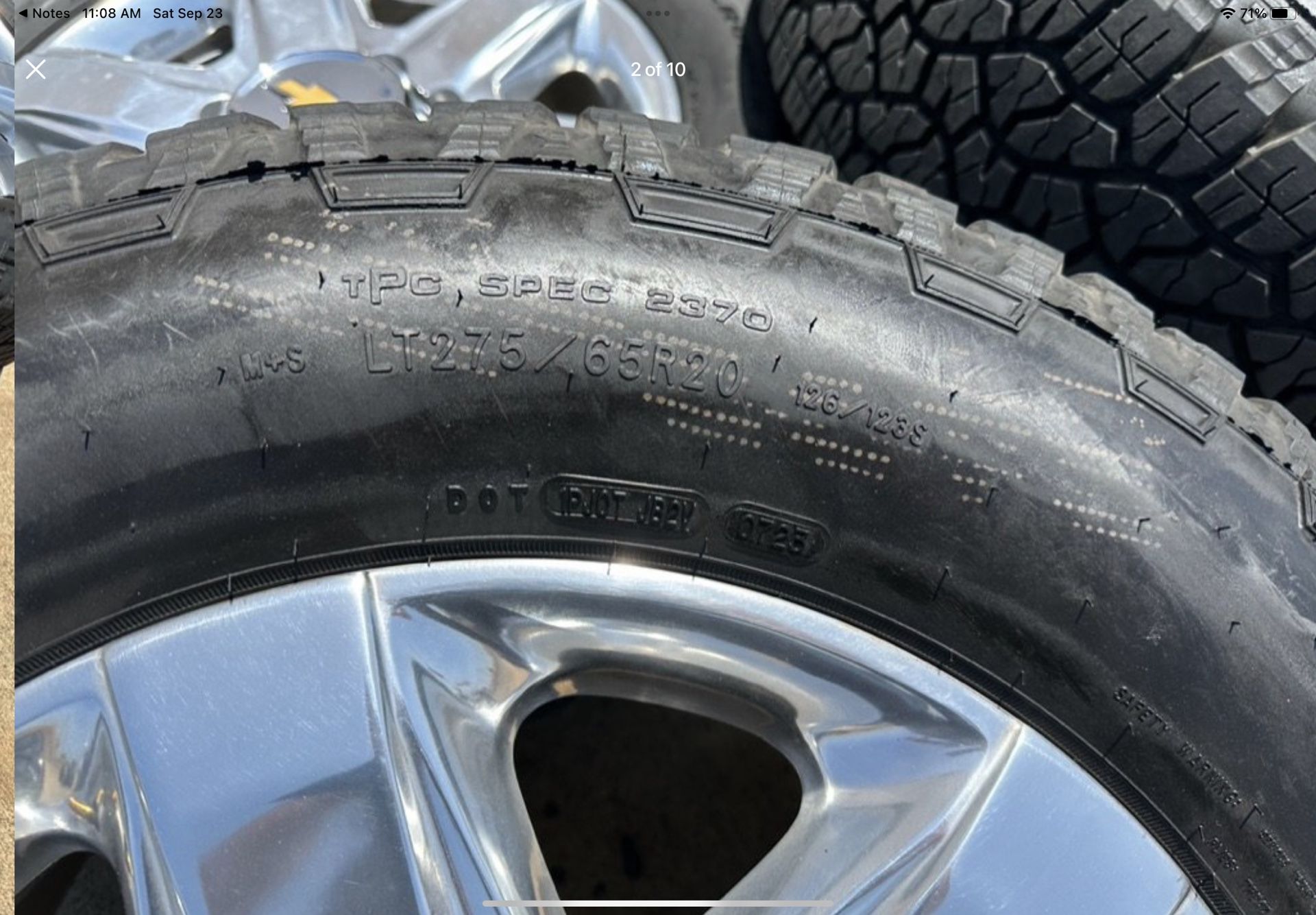 20” 2022 Chevy Silverado LTZ Wheels High Country GMC 2500HD LTZ ...