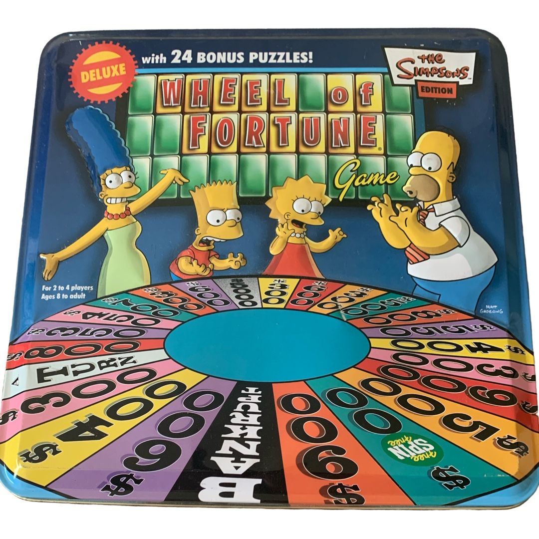 Deluxe Wheel Of Fortune Board Game