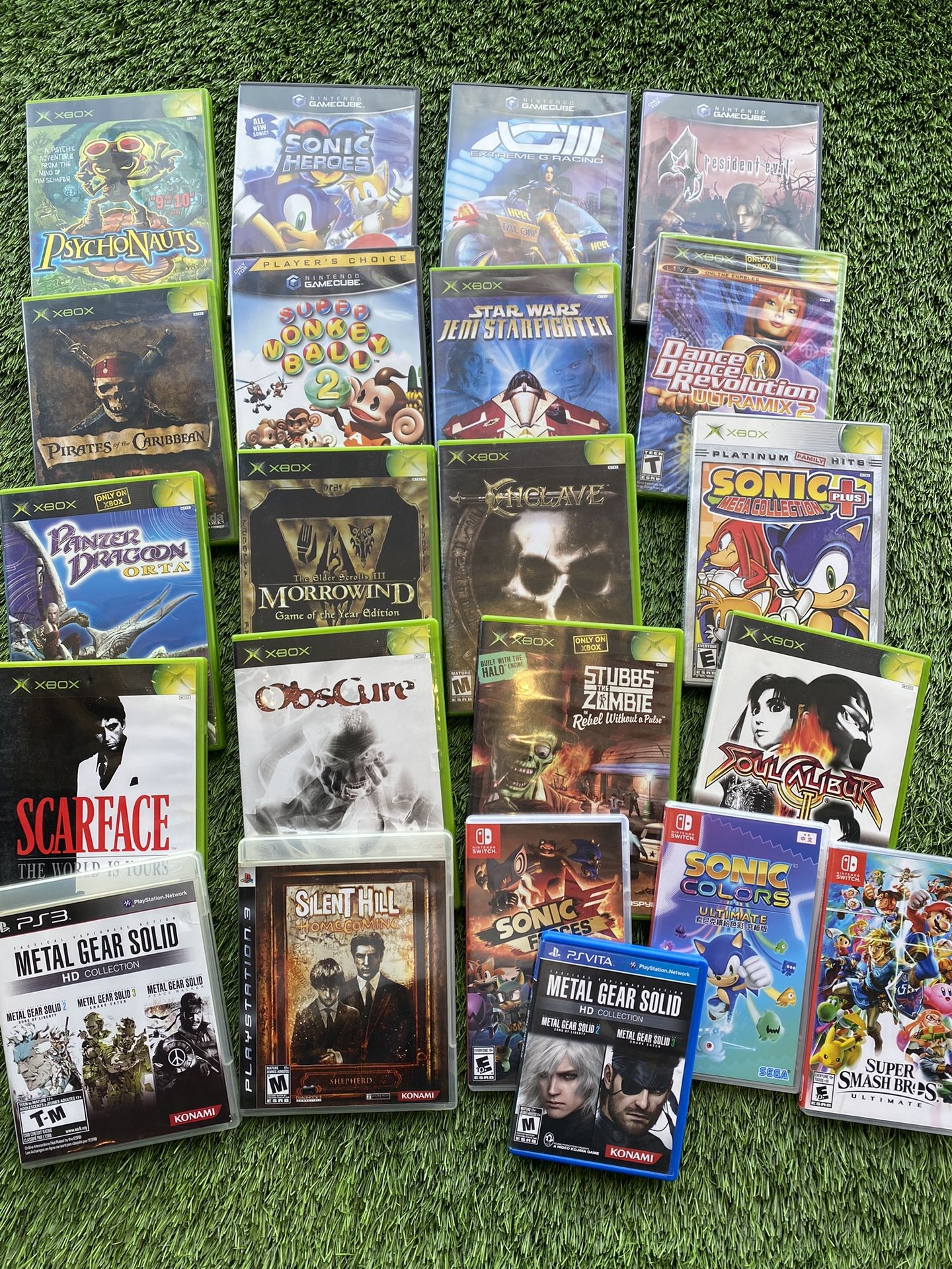 Xbox, Scarface, Nintendo Switch, PS3, Video Games, Sonic, Super Smash ...