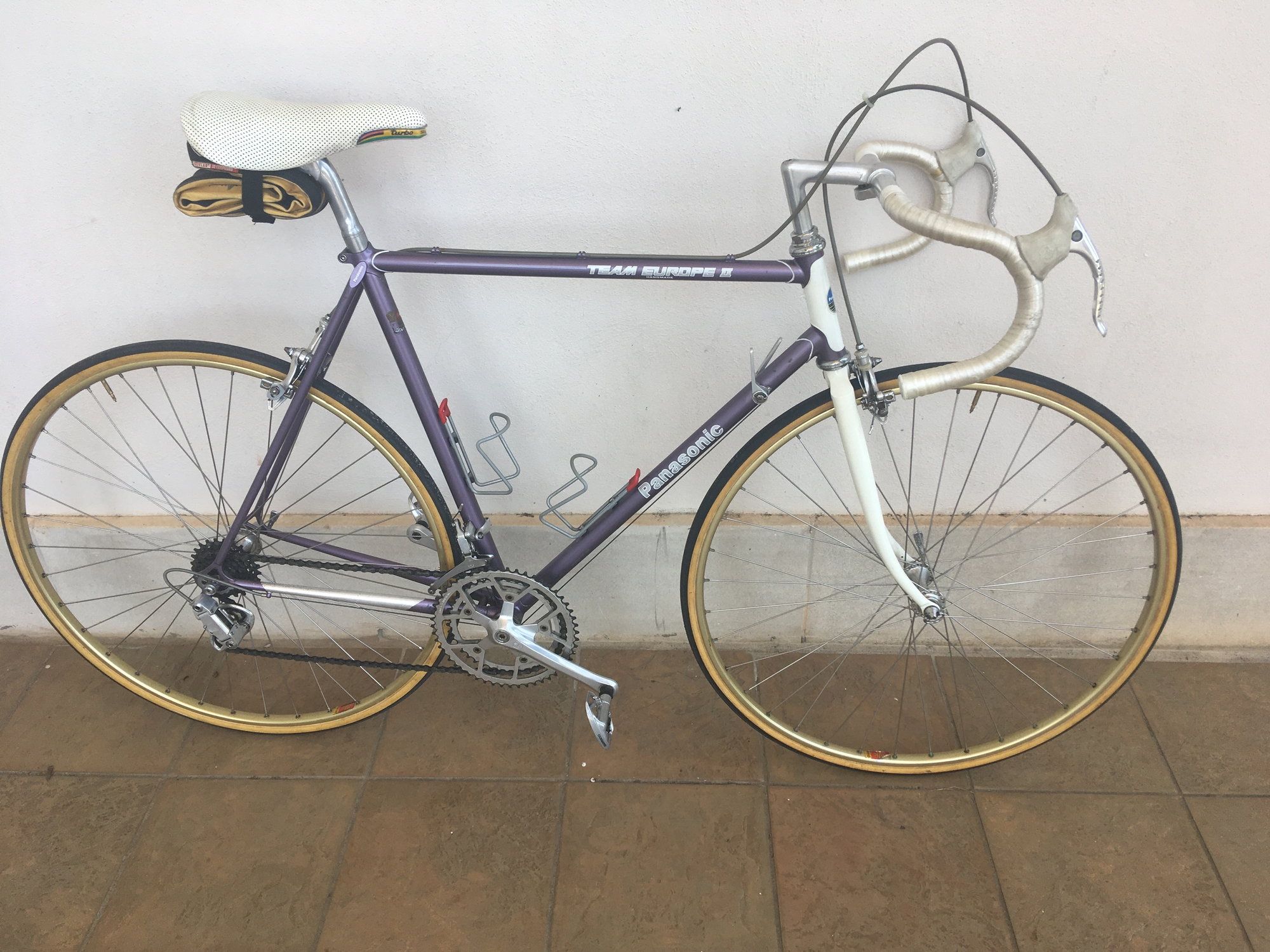 RARE Columbus SP/SL 1985 Panasonic Team Europe II 56cm Frame set for ...