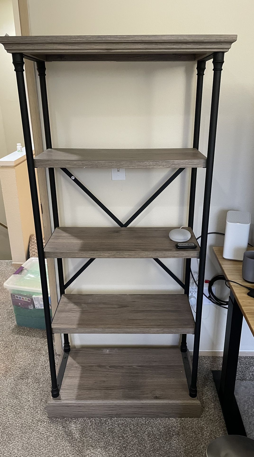 65" Conway Cast Iron Bookshelf Gray - Threshold for Sale in Kirkland ...