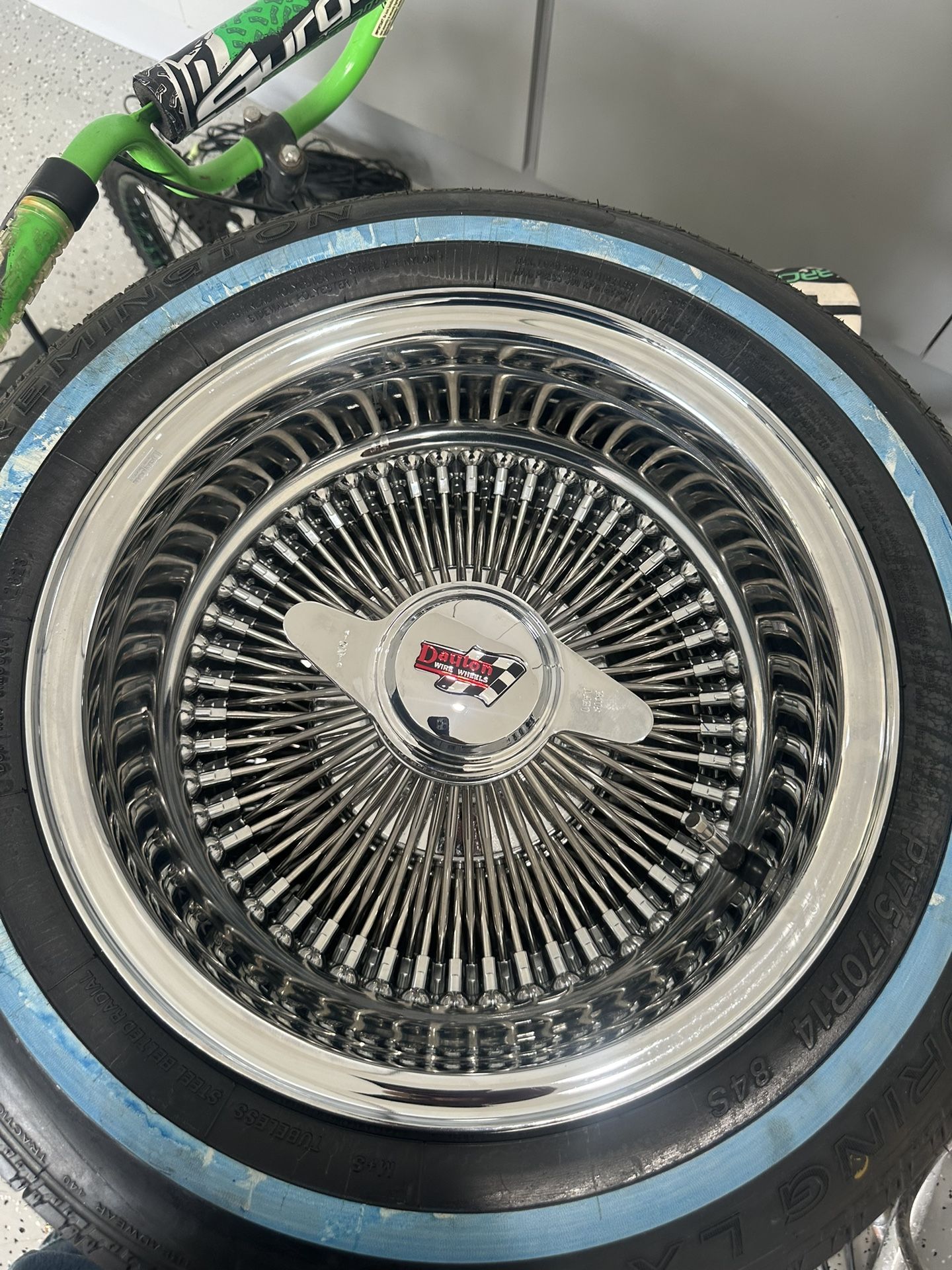 Dayton Wire Wheels 100spoke for Sale in Rialto, CA - OfferUp