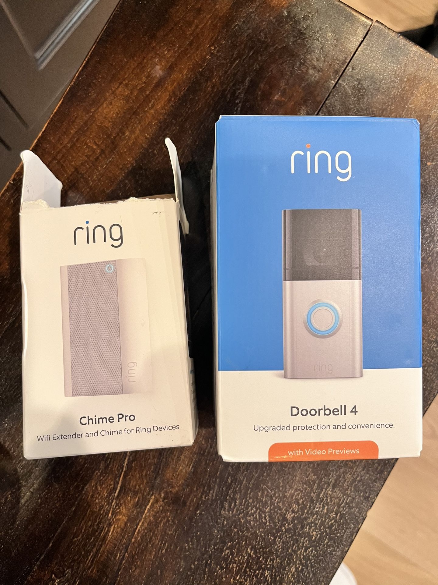 Ring 4 Doorbell And Ring Chime Pro for Sale in Beverly Hills, CA - OfferUp