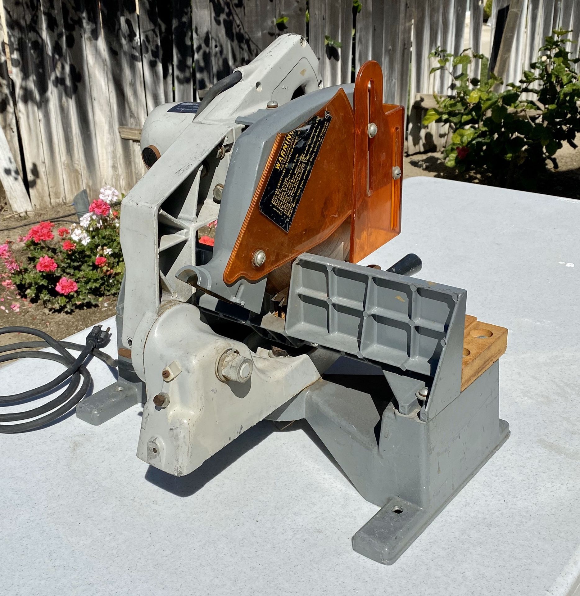 Rockwell International Vintage Miter saw model 34-010 for Sale in Yorba ...