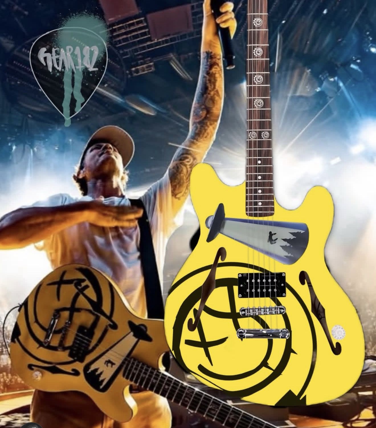 Custom Blink-182 Tom DeLonge Starcaster – Artist-Inspired Build ...