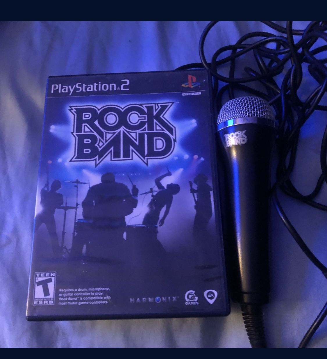 Rock Band + Microphone Ps2 for Sale in San Antonio, TX - OfferUp
