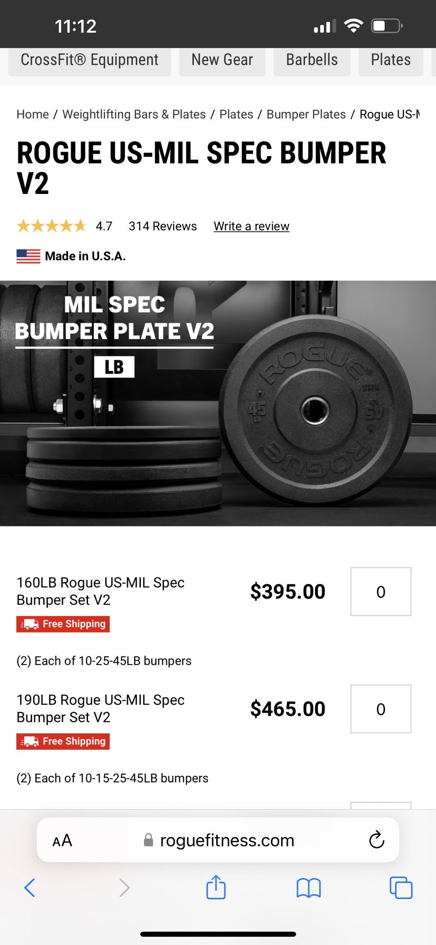 Rogue Bumper Plates for Sale in Portland, OR - OfferUp