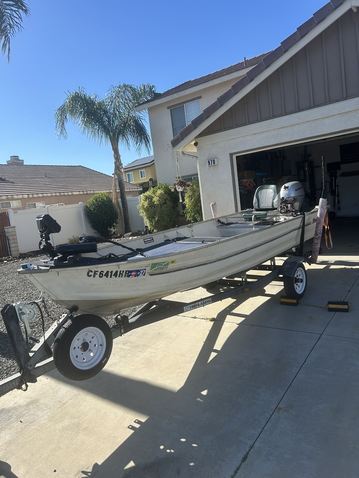 1984 Bass Tracker V14 Aluminum Bass Boat for Sale in Moreno Valley, CA ...