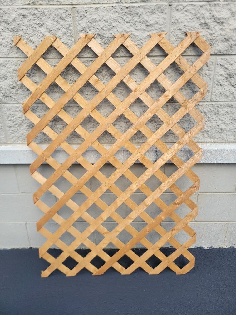 Garden Lattice Panel - Pressure Treated Pine Wood for Sale in Orland ...