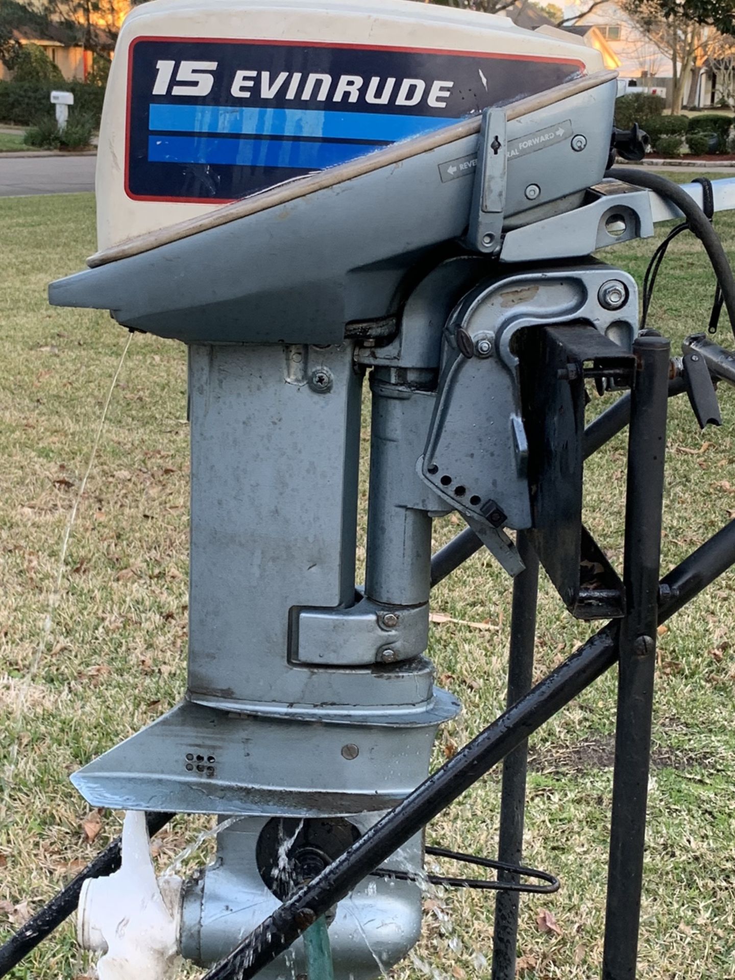 15 Hp Evinrude Outboard Motor