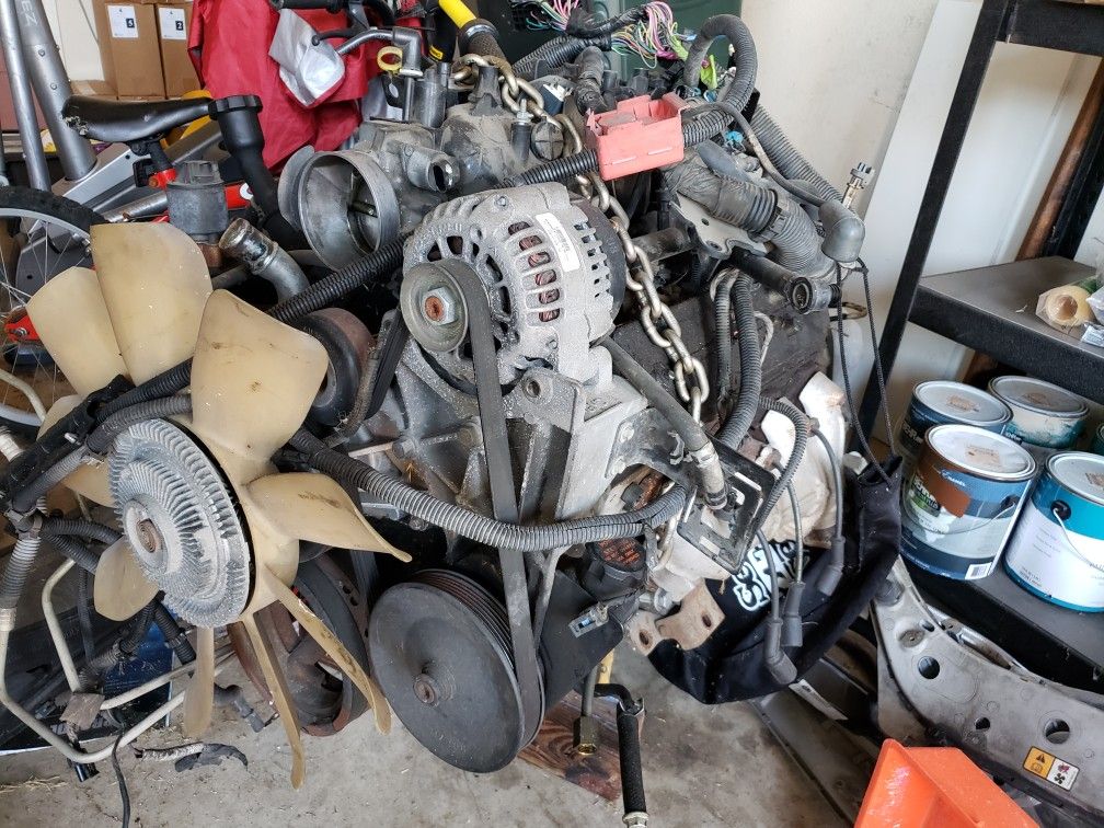 Ls 5.3 complete Vortec engine and automatic transmission for Sale in ...