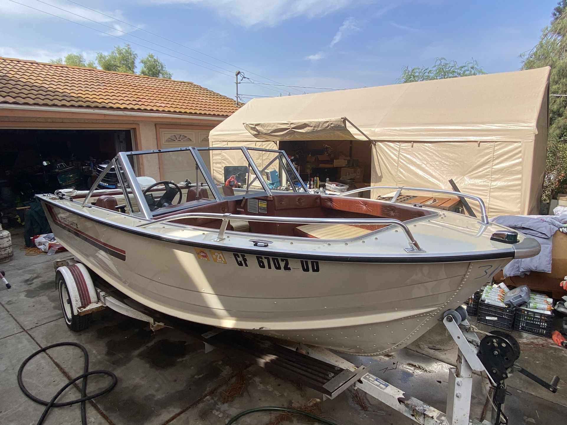 1985 Starcraft 16 foot aluminum outboard for Sale in San Diego, CA ...