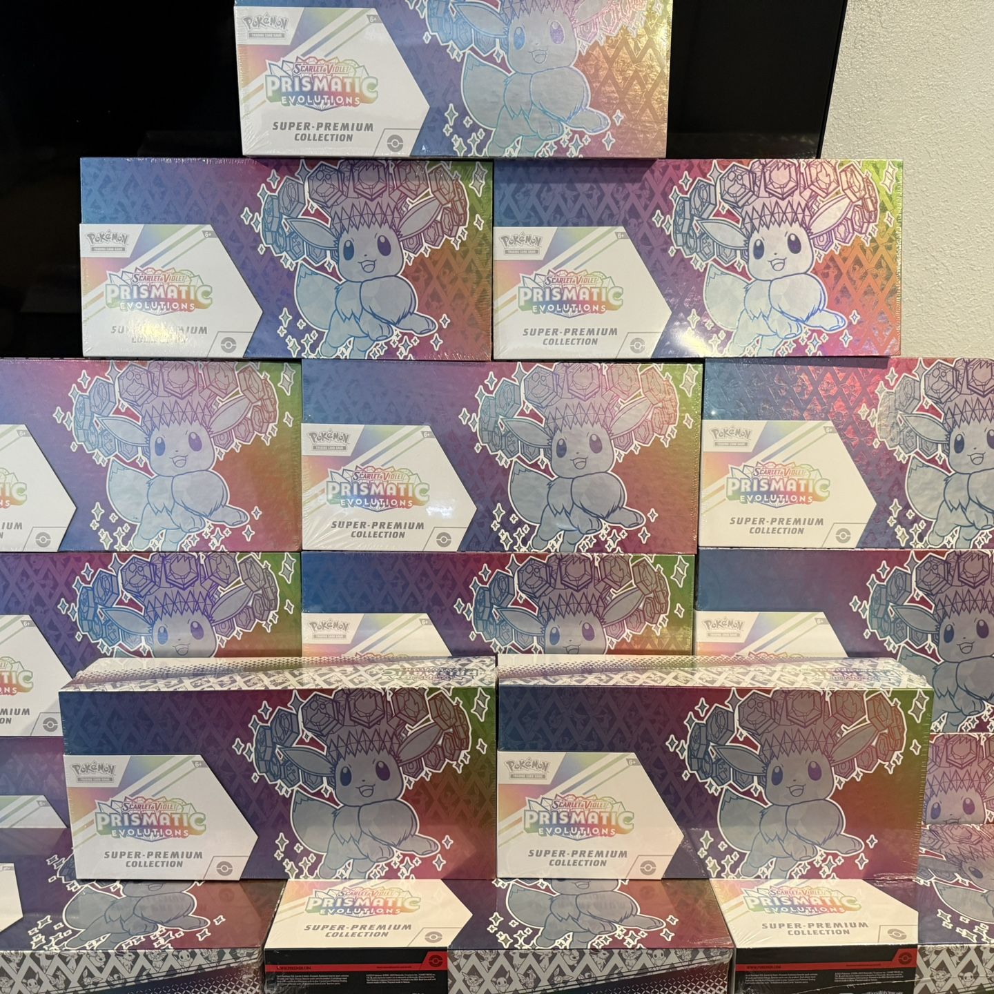 Pokemon Prismatic Evolutions SPC UPC Super Premium Collection Box - SV ...