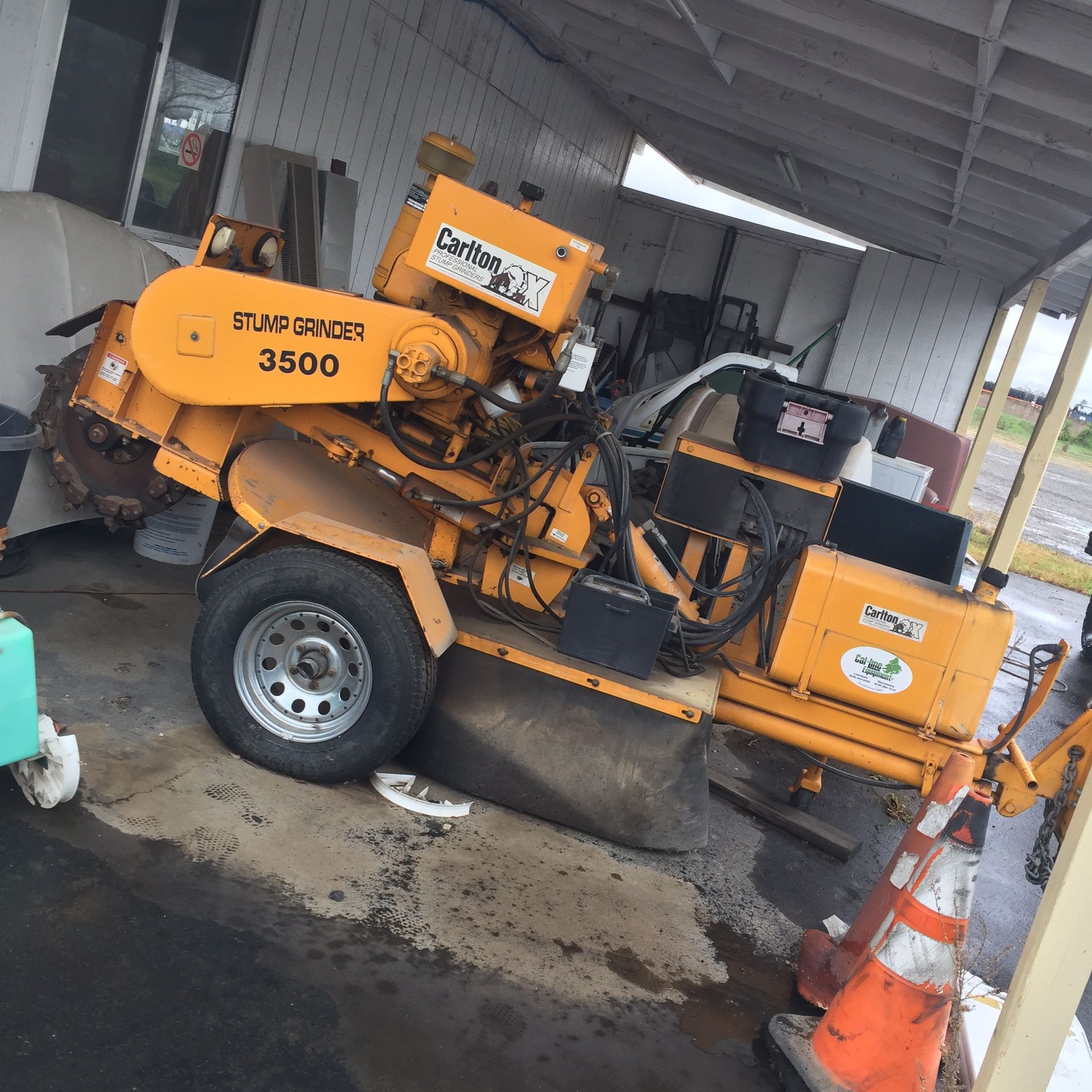 Carlton 3500-4 stump grinder for Sale in Rio Linda, CA - OfferUp