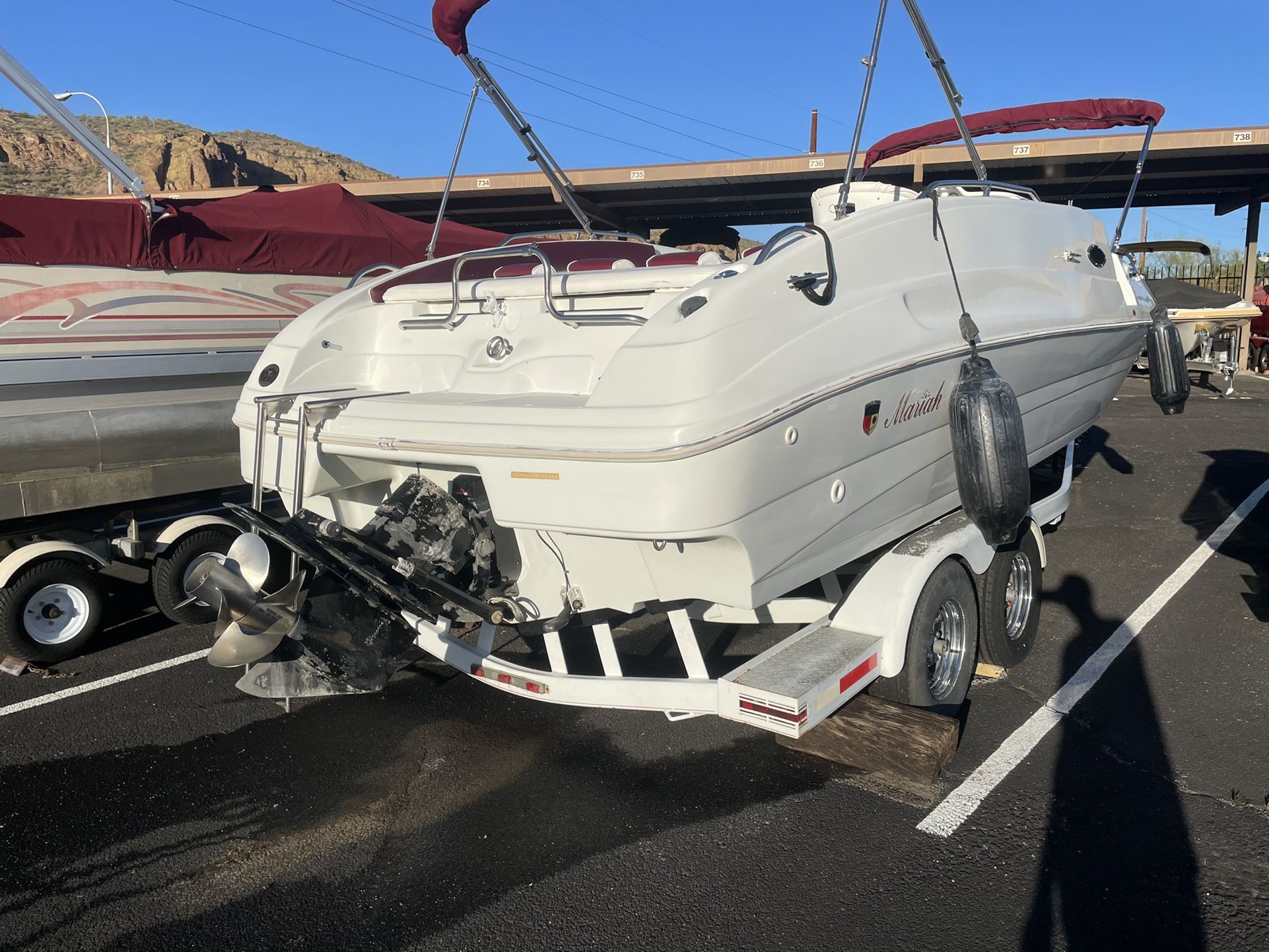 1998 Mariah 244 Jubilee Deck Boat for Sale in Tempe, AZ - OfferUp