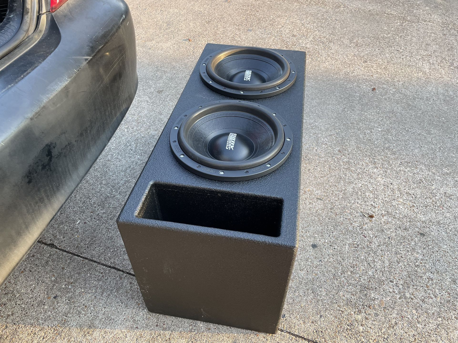 2 Sundown U 12 V2 1750 RMS With Pro Box for Sale in Houston, TX - OfferUp