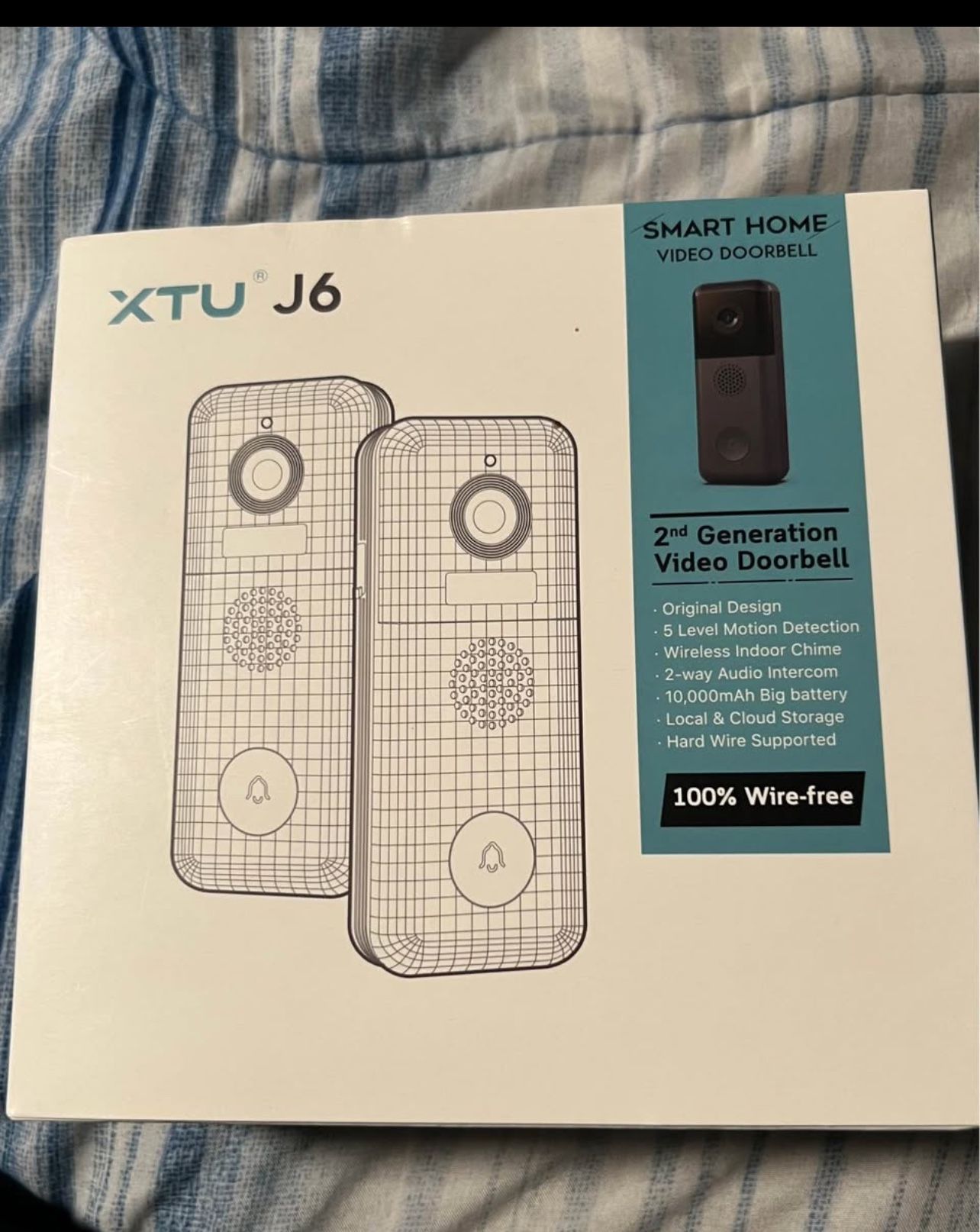 XTU J6 Smart Video Doorbell Camera for Sale in Wichita, KS - OfferUp